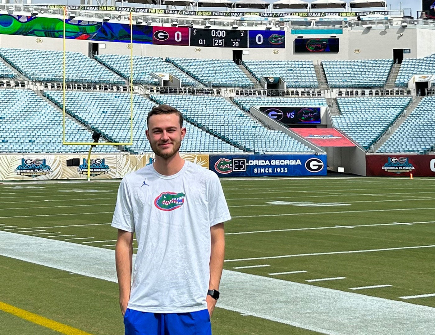 Athletic Training Major Interns with University of Florida Football ...