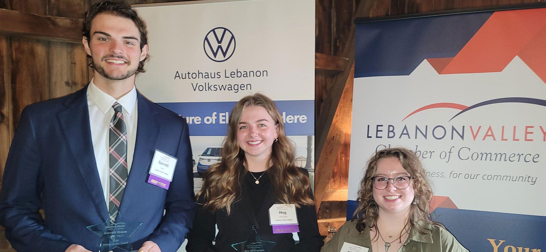 LVC Students Recognized as Rising Leader Honorees by Lebanon Valley ...